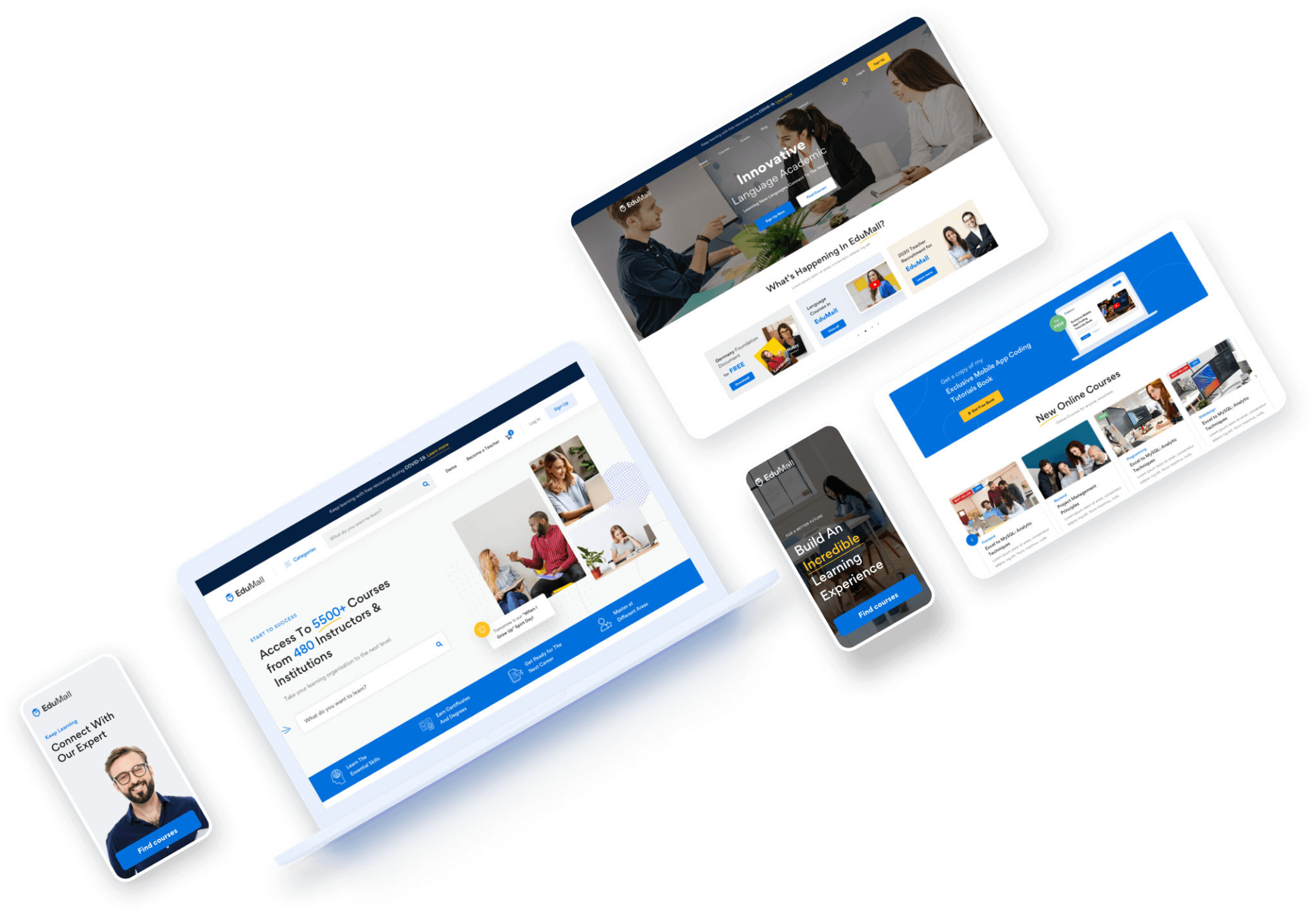 Landing – Online Learning and Education WordPress Theme